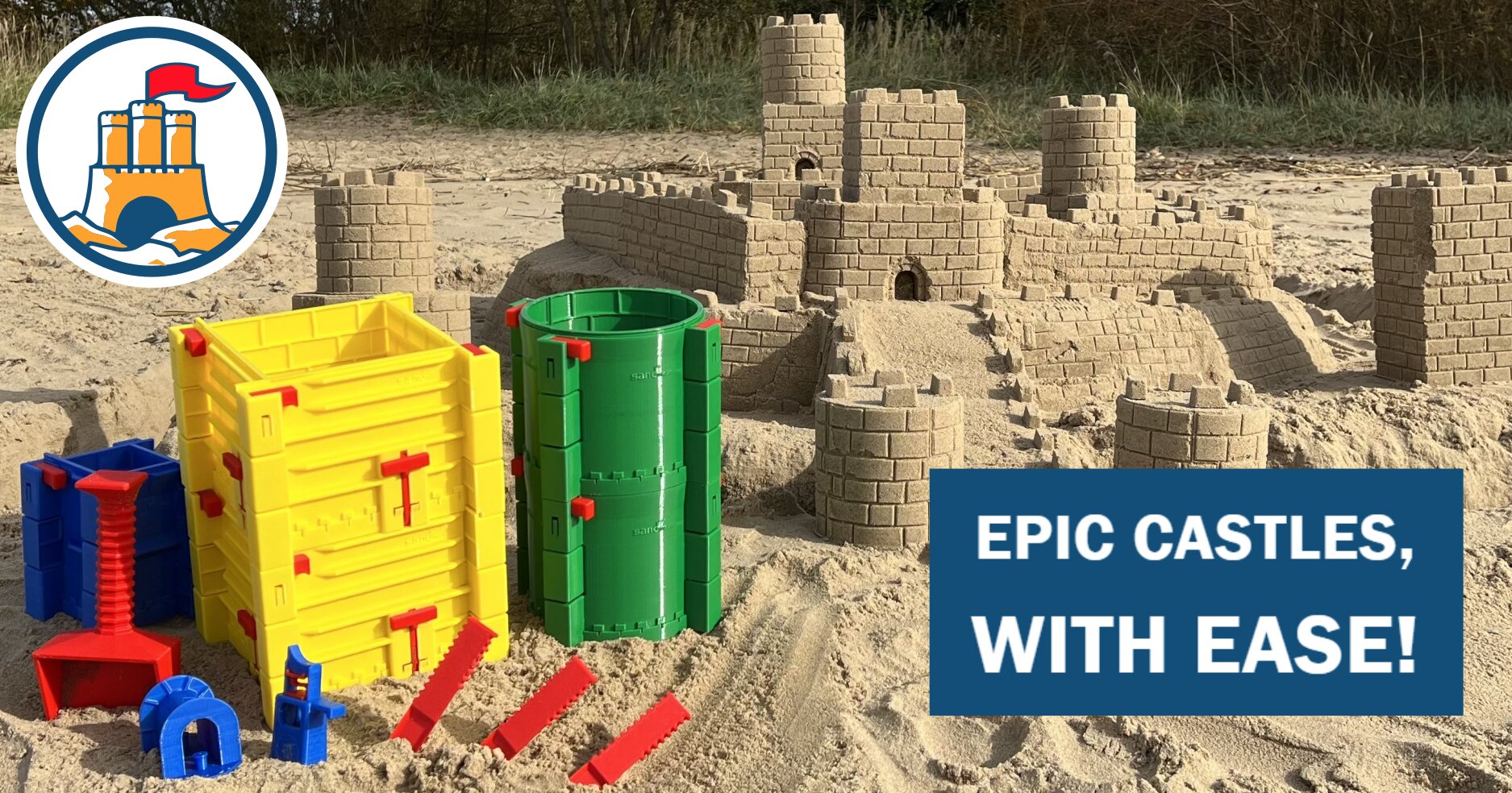 Sandmasons Sandcastle Building Kits – Sandmasons UK